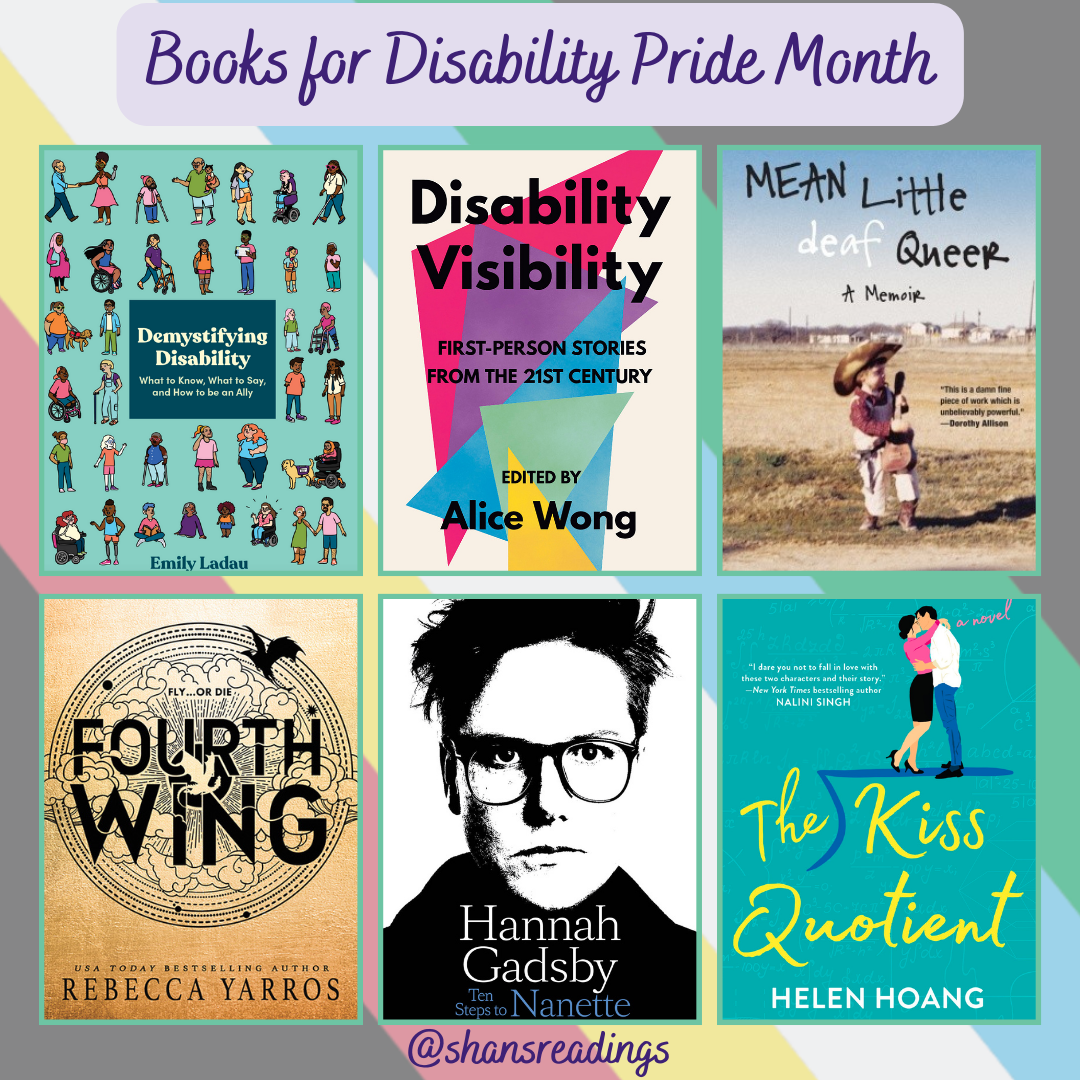 Books for Disability Pride – Shan's Reading